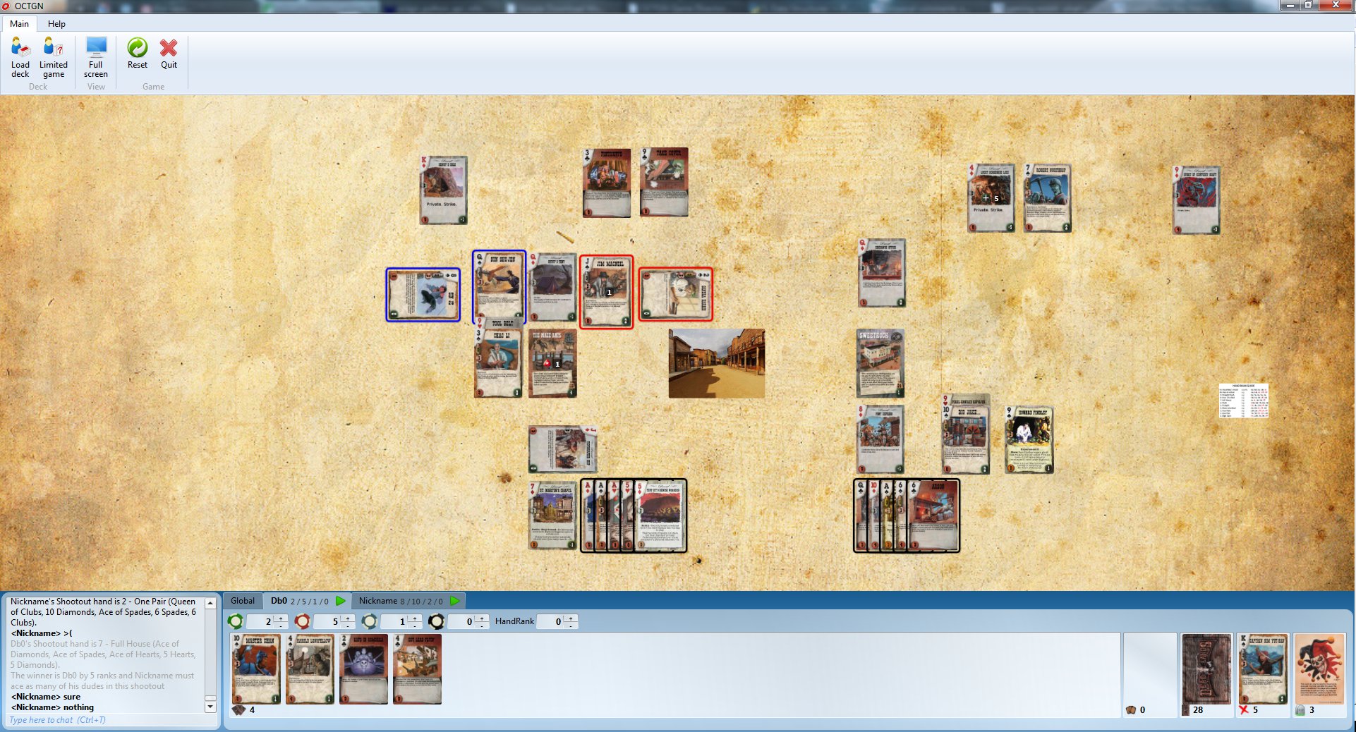 Doomtown on OCTGN – A Division by Zer0