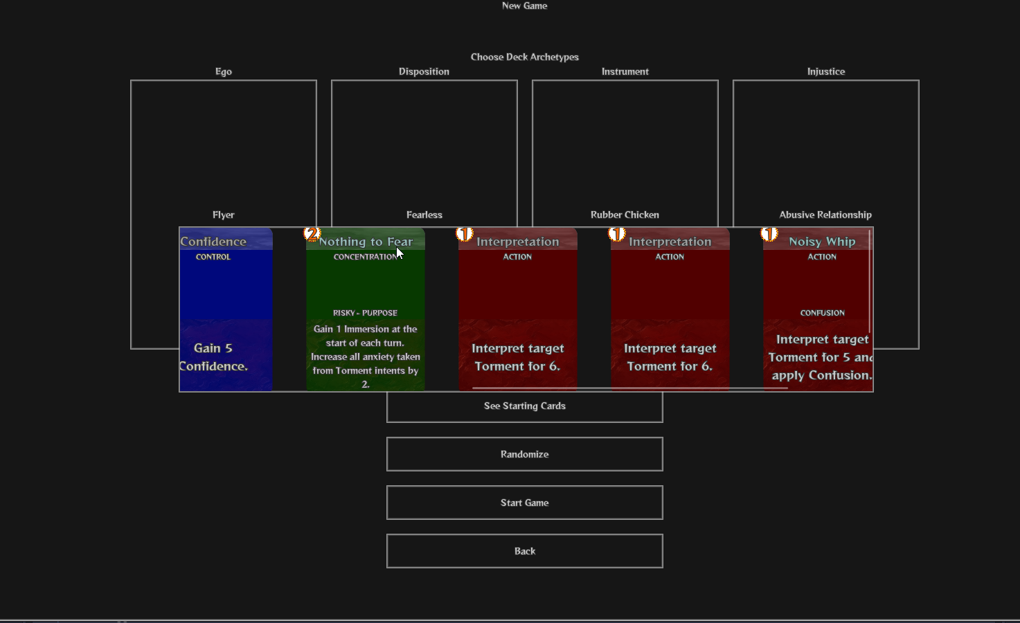 card game framework – A Division by Zer0